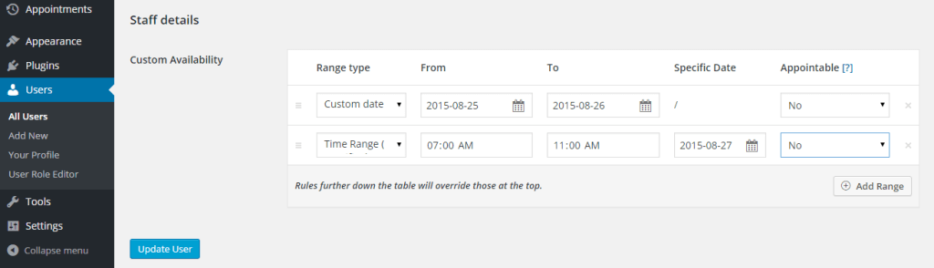 WooCommerce Appointments - the #1 WordPress Appointment Plugin