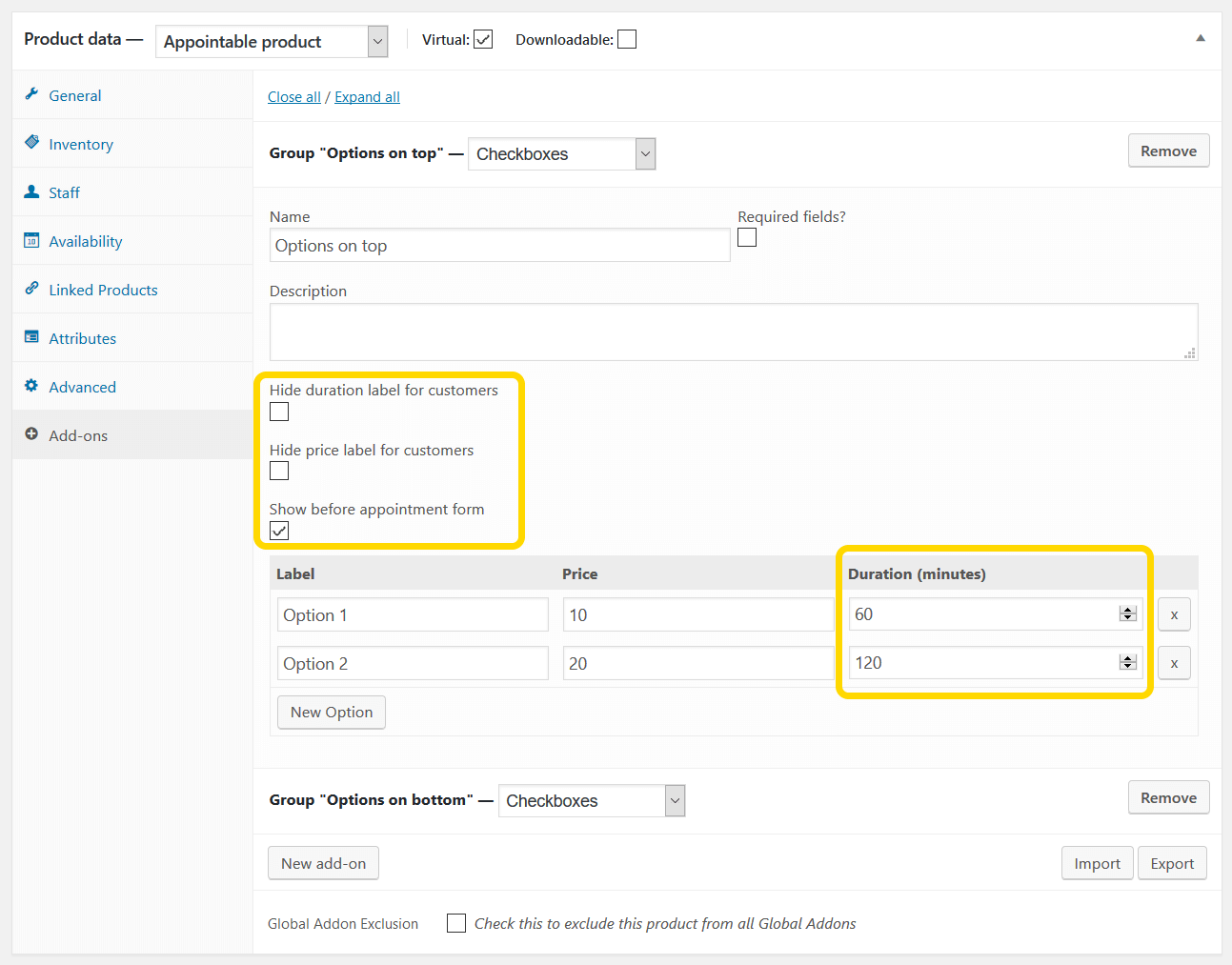 Using Add-ons – BookingWP™